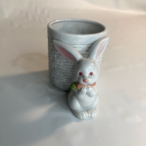 Fitz and Floyd | Holiday | Vintage Fitz Floyd White Ceramic Rabbit Mug ...
